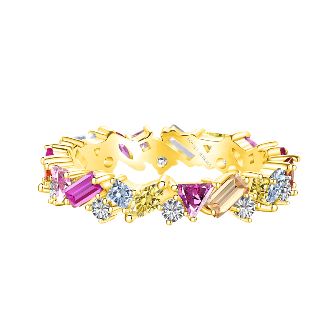 Parisian Praline Ring 925 Silver Ring 925 Silver Lovely Aurora